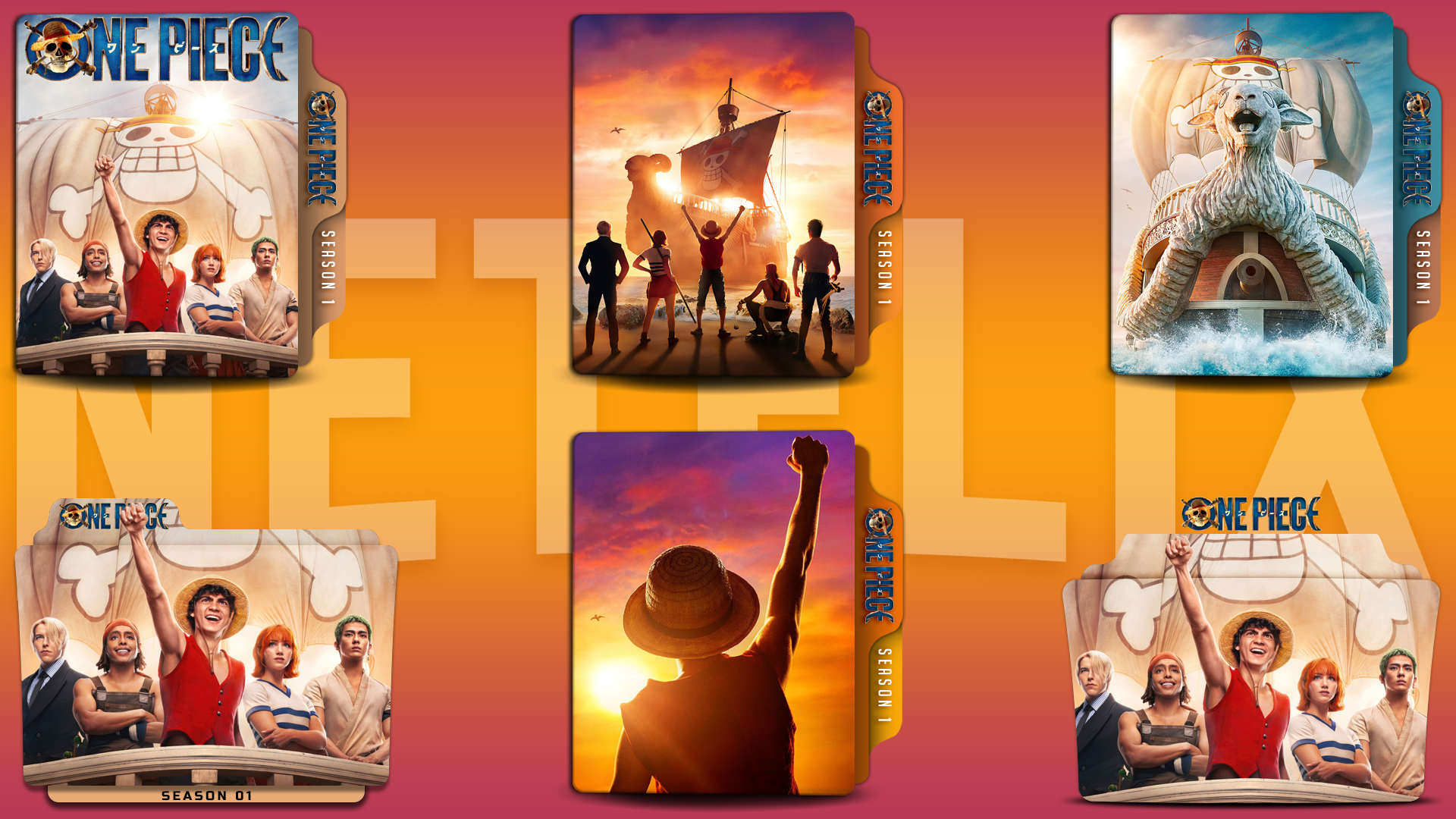 One Piece Folder Icons Pack by KabugoIvan47 on DeviantArt