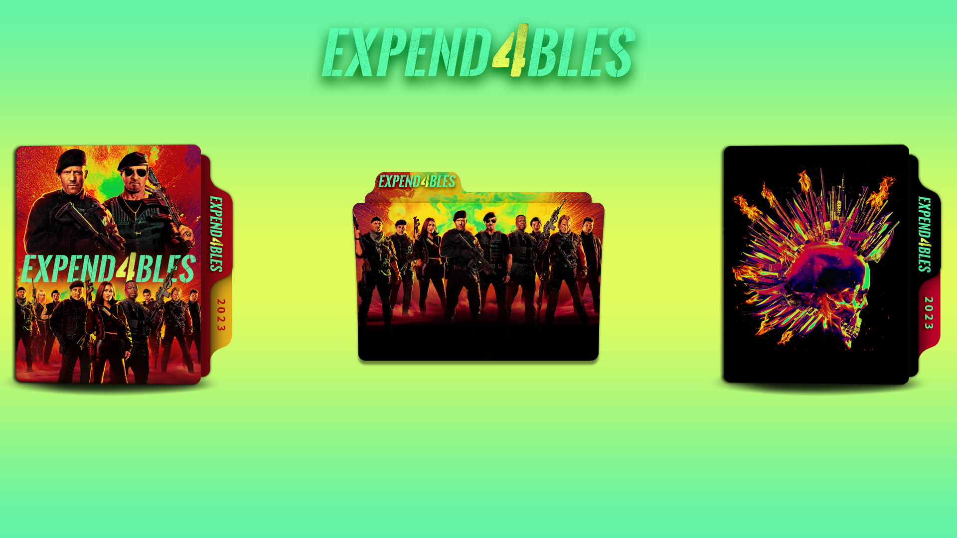 Expend4bles Folder Icons Pack by KabugoIvan47 on DeviantArt