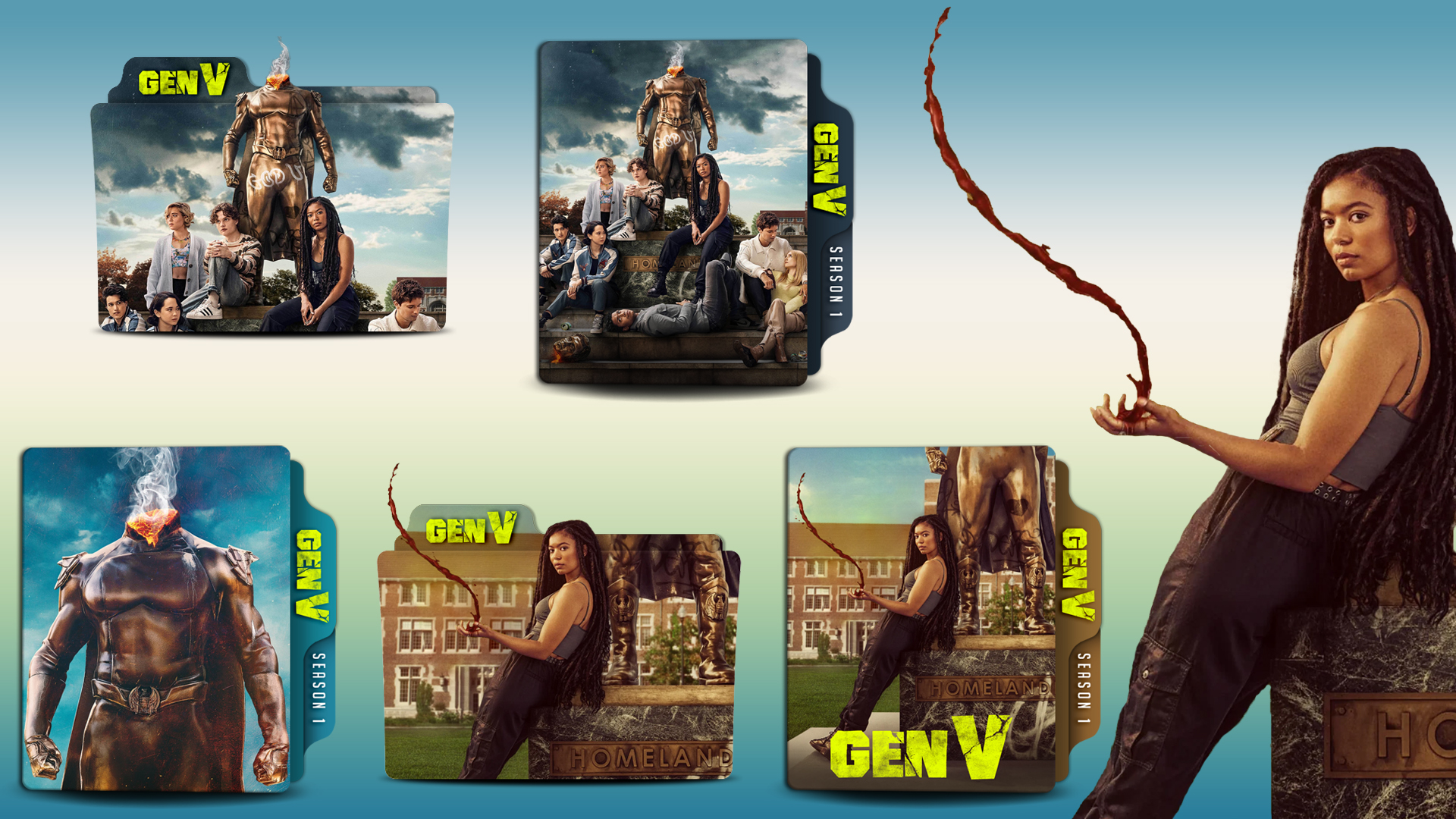 Gen V Folder Icons Pack by KabugoIvan47 on DeviantArt