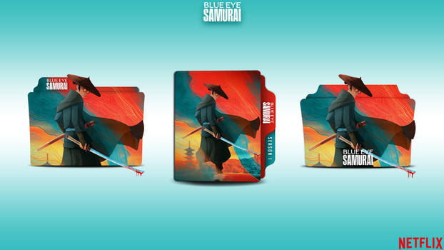 Explore the Best Blue_eye_samurai_folder_icons Art | DeviantArt