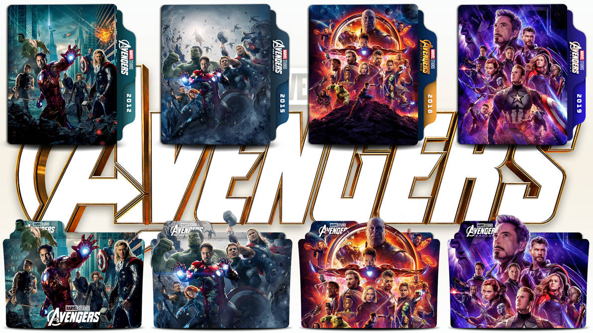 The Avengers Folder Icons Pack by KabugoIvan47 on DeviantArt