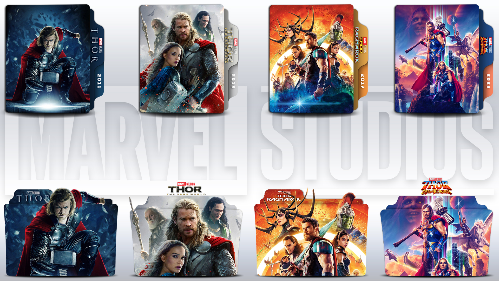 Thor Folder Icons Pack by KabugoIvan47 on DeviantArt