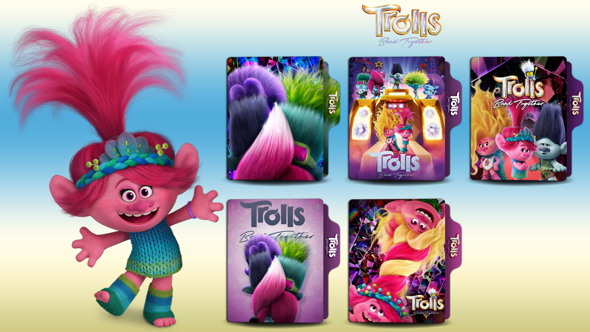 Trolls Band Together Folder Icons Pack by KabugoIvan47 on DeviantArt