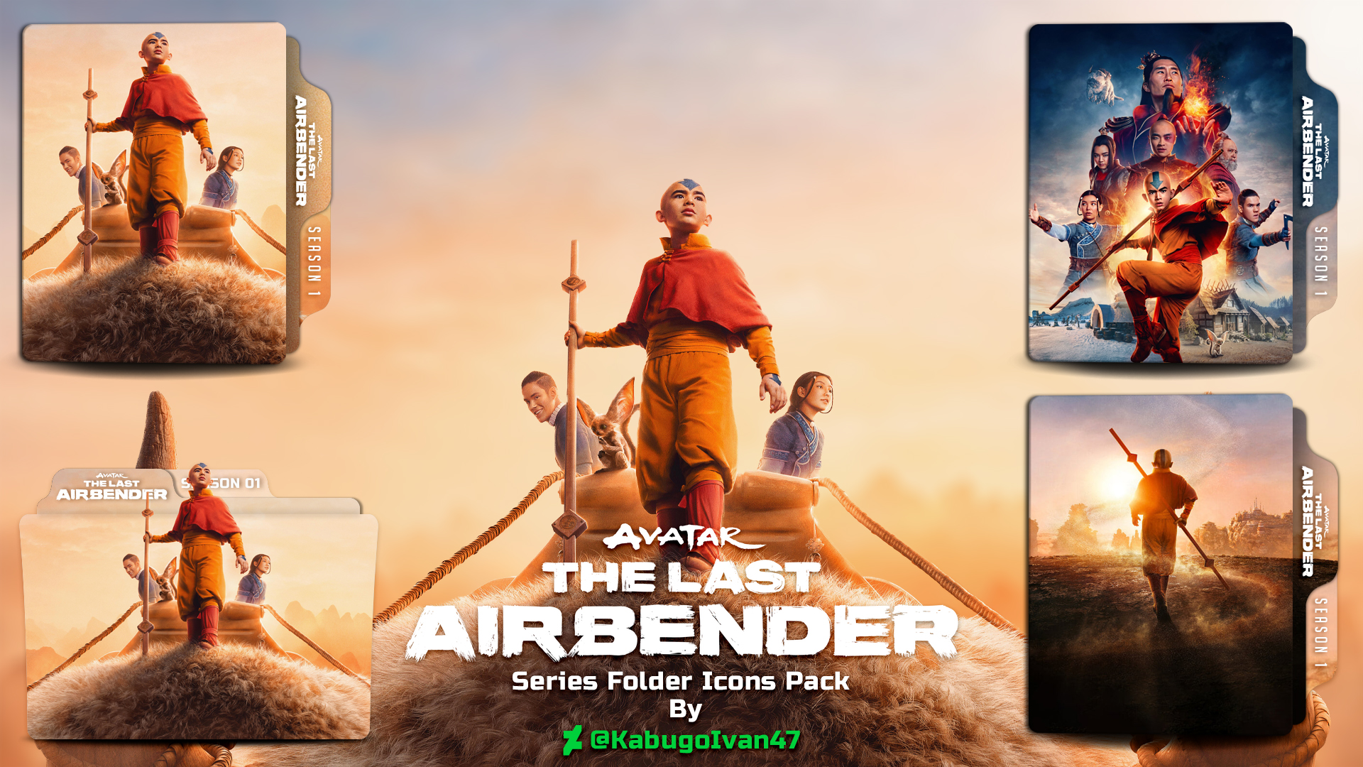 The Last AirBender Folder Icons Pack 02 by KabugoIvan47 on DeviantArt