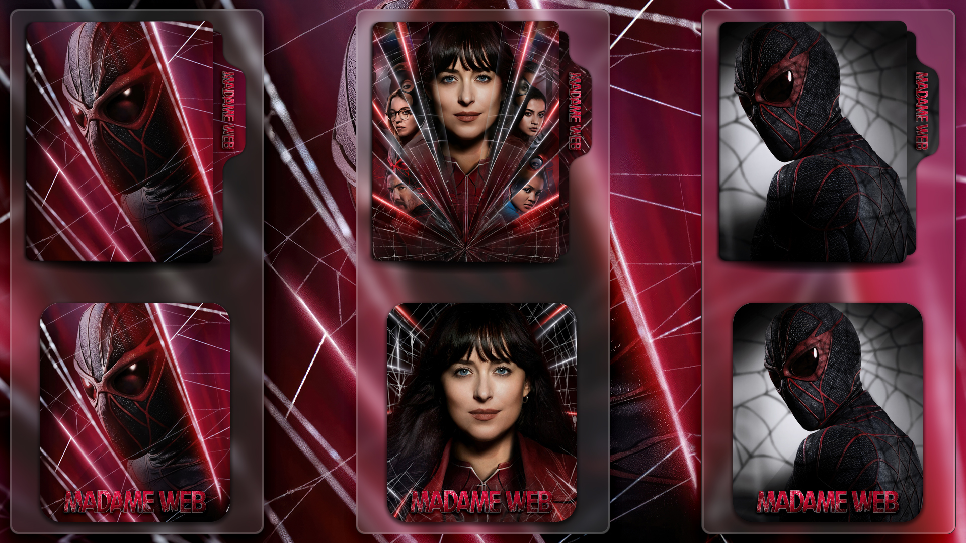 Madame Web Folder Icons Pack by KabugoIvan47 on DeviantArt