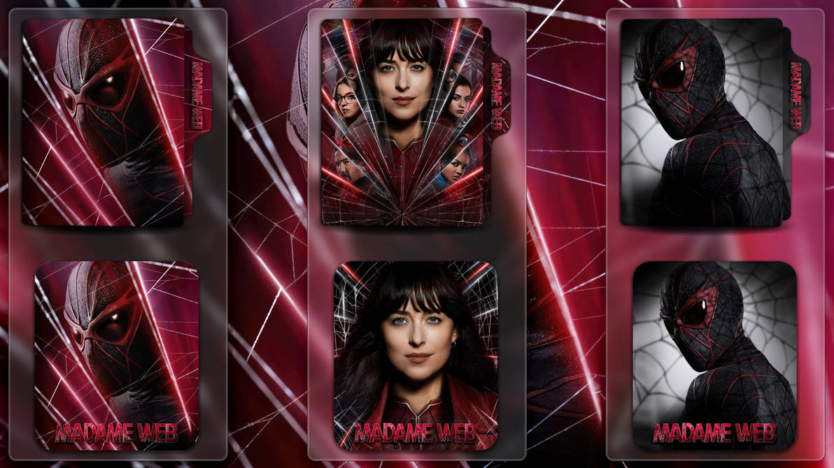 Madame Web Folder Icons Pack by KabugoIvan47 on DeviantArt