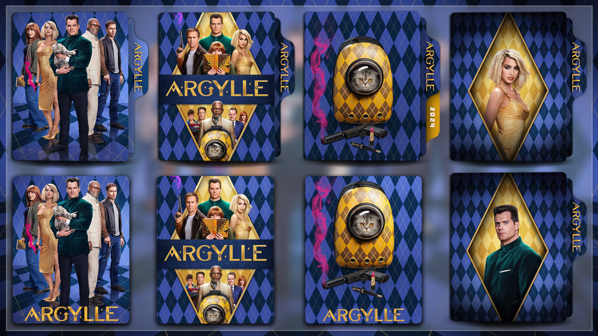 Argylle Movie Folder Icons Pack by KabugoIvan47 on DeviantArt