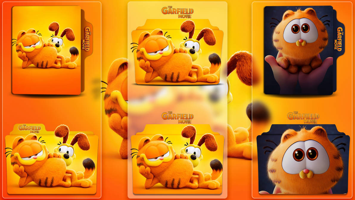 The Garfield Movie (2024) Folder Icons Pack by KabugoIvan47 on DeviantArt