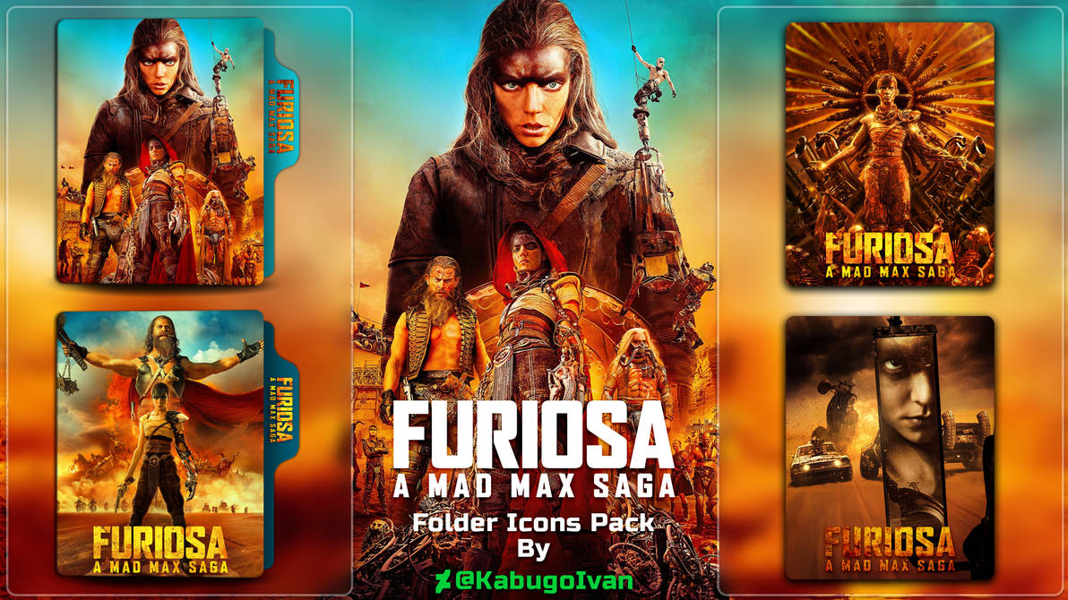 Furiosa A Mad Max Saga Folder Icons Pack by KabugoIvan47 on DeviantArt