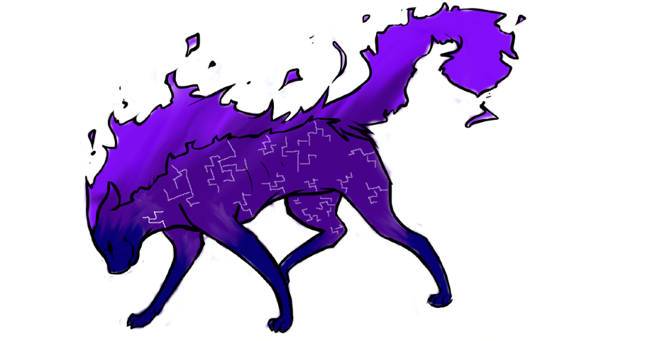 Eletric Wolf! 2 point adopt! by ShimmerThicket on DeviantArt