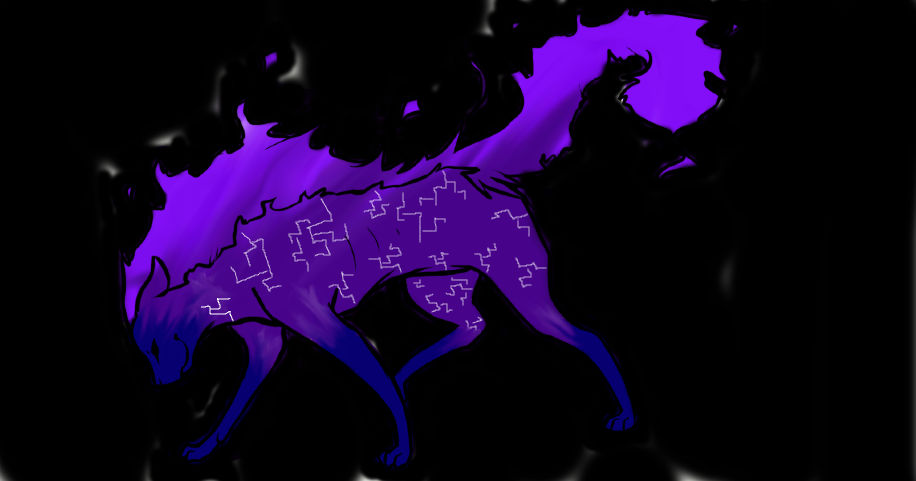 Eletric Wolf! 2 point adopt! by ShimmerThicket on DeviantArt