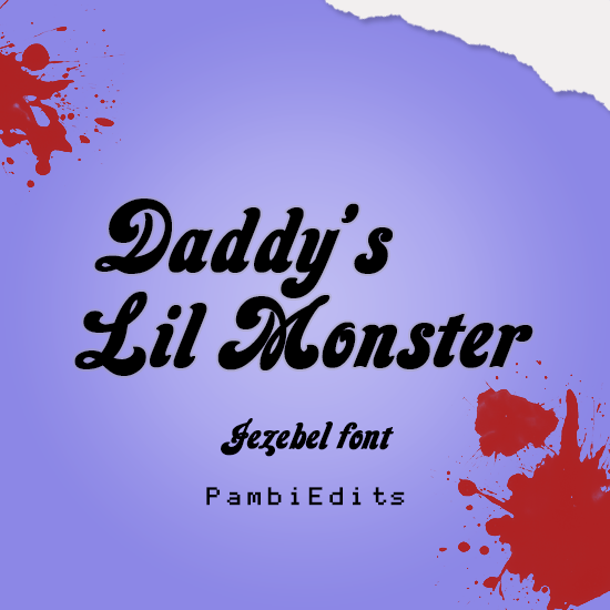 Jezebel Font | Harley Quinn Font by heyitspambi on DeviantArt