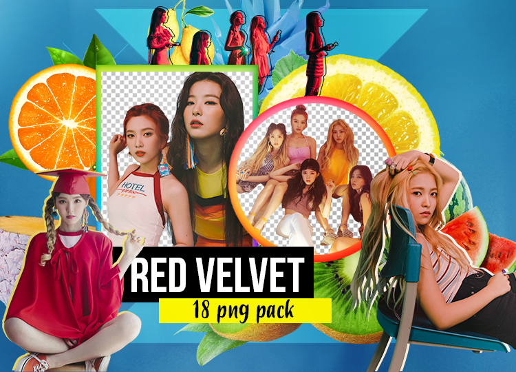 The Red Summer (Red Velvet) PNG Pack PT2. by heyitspambi on DeviantArt