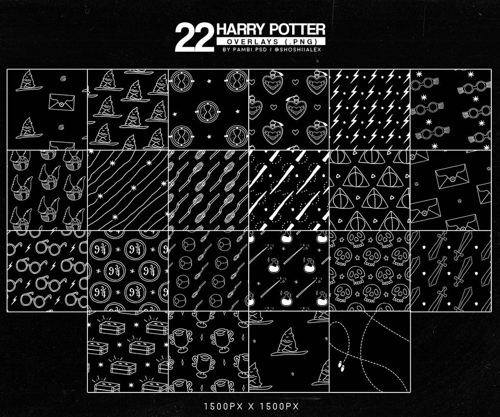 HARRY POTTER OVERLAYS (.PNG) by heyitspambi on DeviantArt
