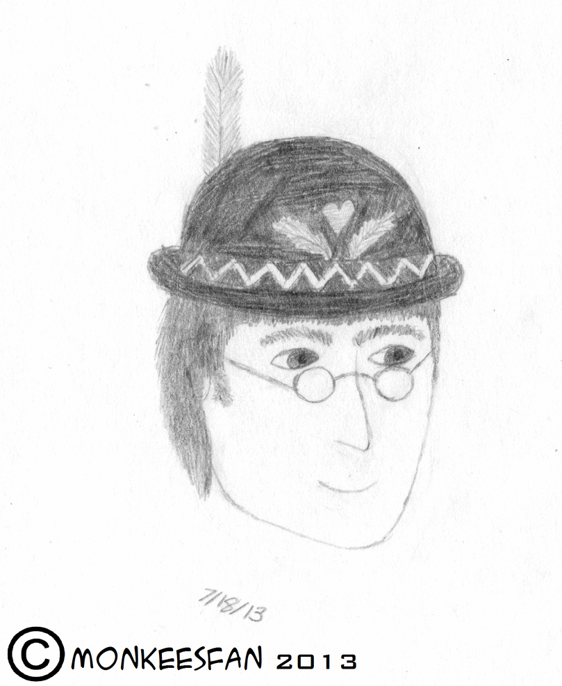 Cartoon Doodle Of John by ThePeculiarMissE on DeviantArt