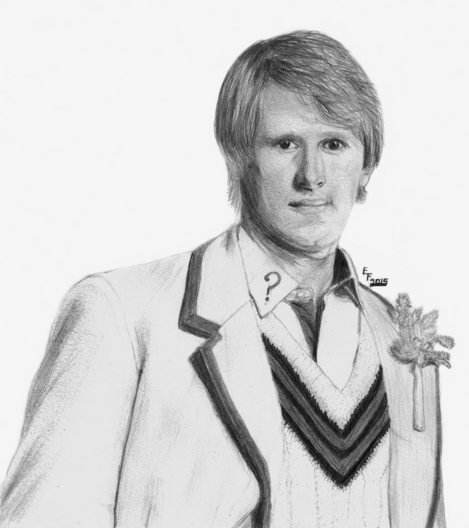 5th Doctor by ThePeculiarMissE on DeviantArt
