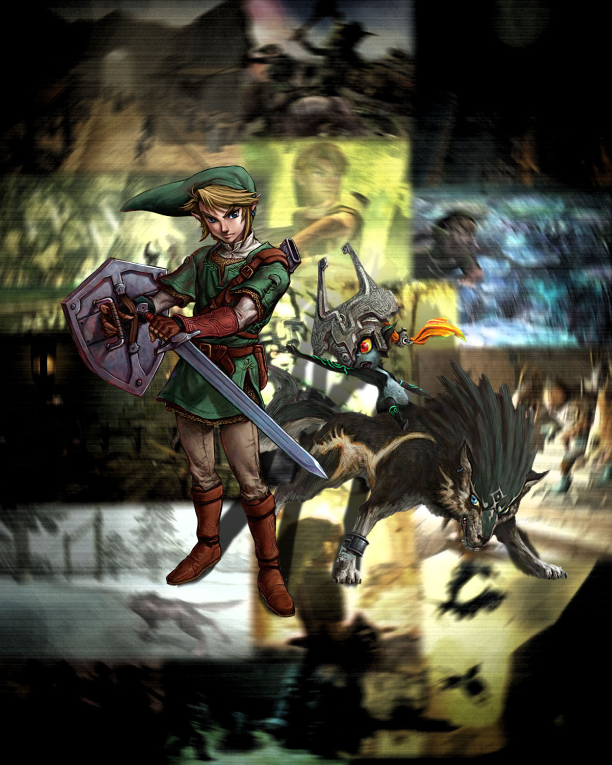 Legend Of Zelda Poster by DarkAngelKalas on DeviantArt