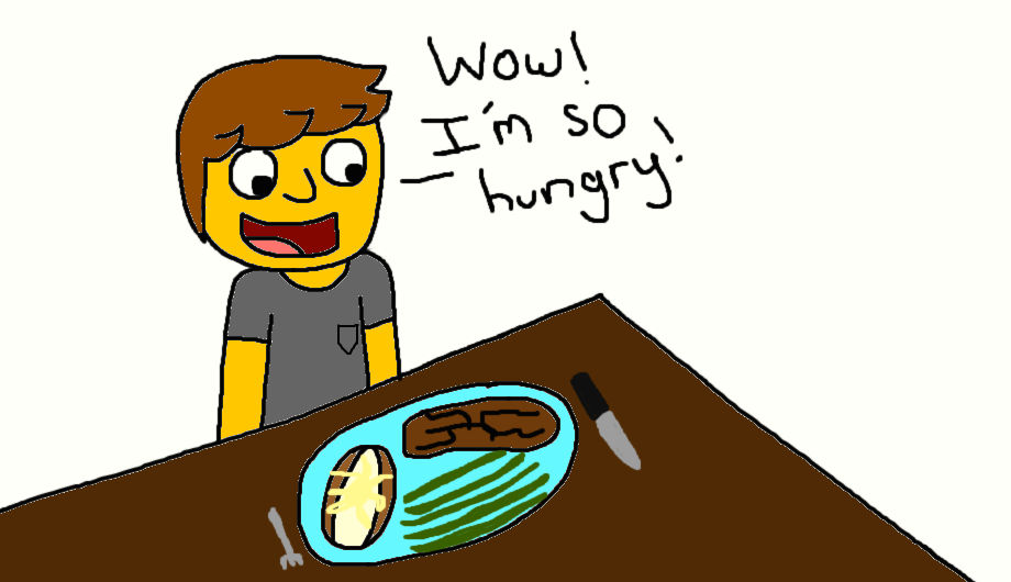 Who wants a steak? by CoconutSamsonadzes on DeviantArt