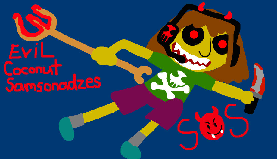 Evil CoconutSamsonadzes AKA Maderin by CoconutSamsonadzes on DeviantArt