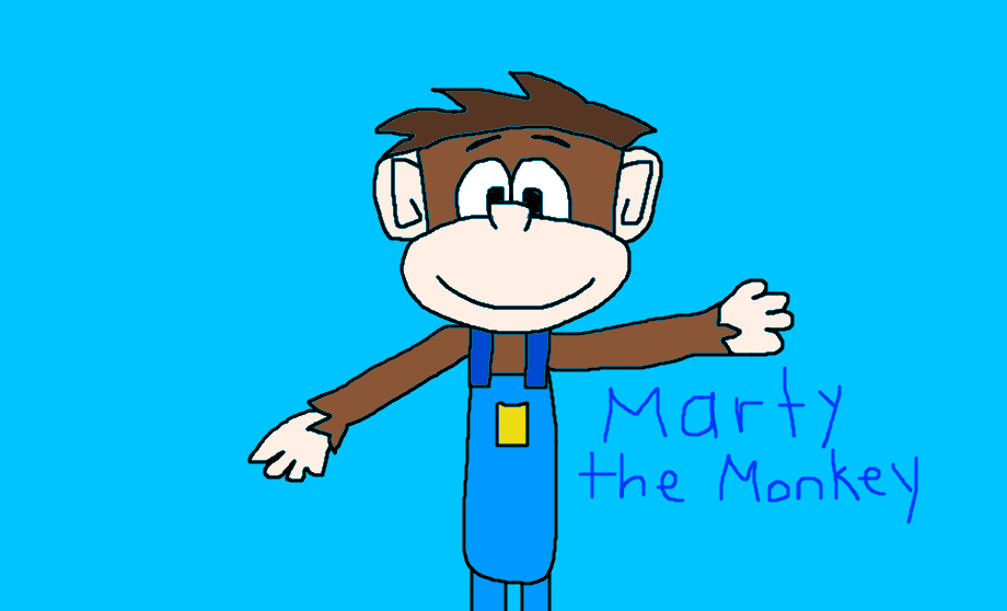 Marty the Monkey by CoconutSamsonadzes on DeviantArt
