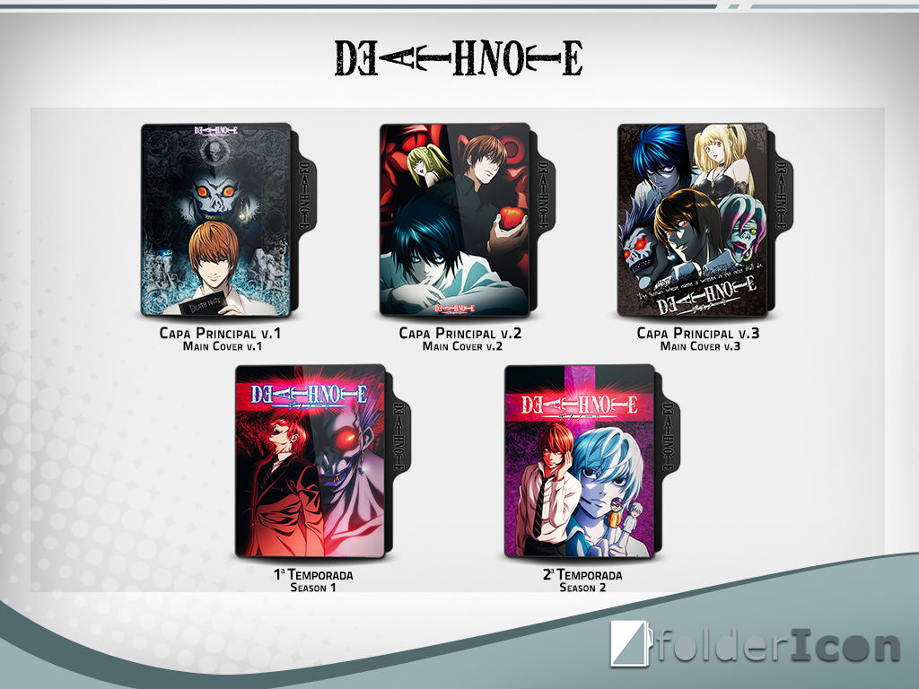 Death Note Icon Pack by GianMendes on DeviantArt