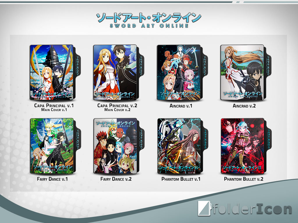 Sword Art Online Icon Pack by GianMendes on DeviantArt