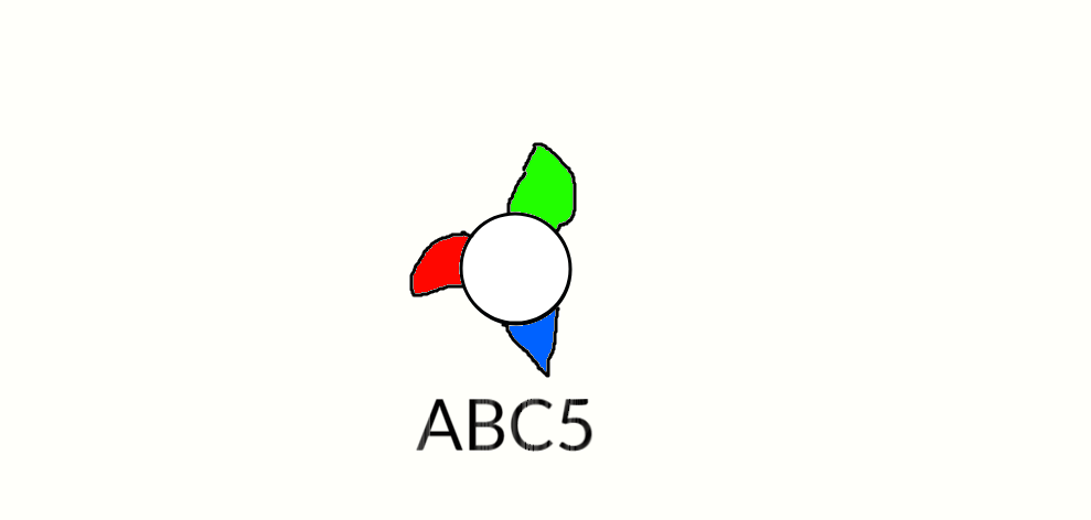 ABC 5 logo draw by JoaquinSanzanaArt on DeviantArt
