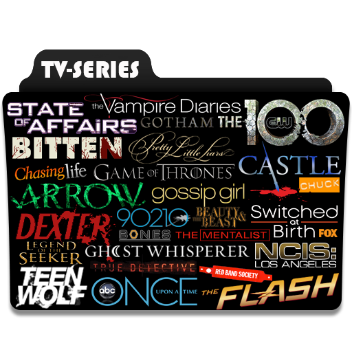 Tv-series folder icon by willie121 on DeviantArt