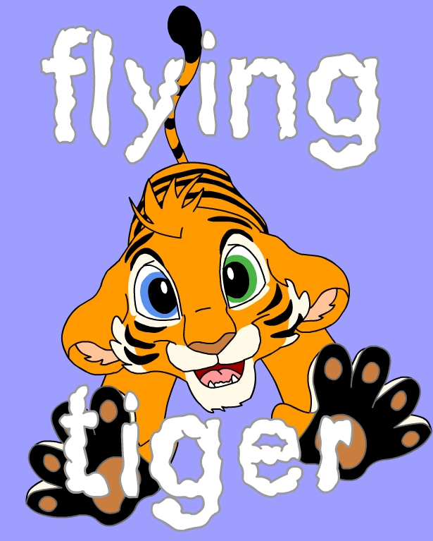 Flying Tiger by Stamps on DeviantArt