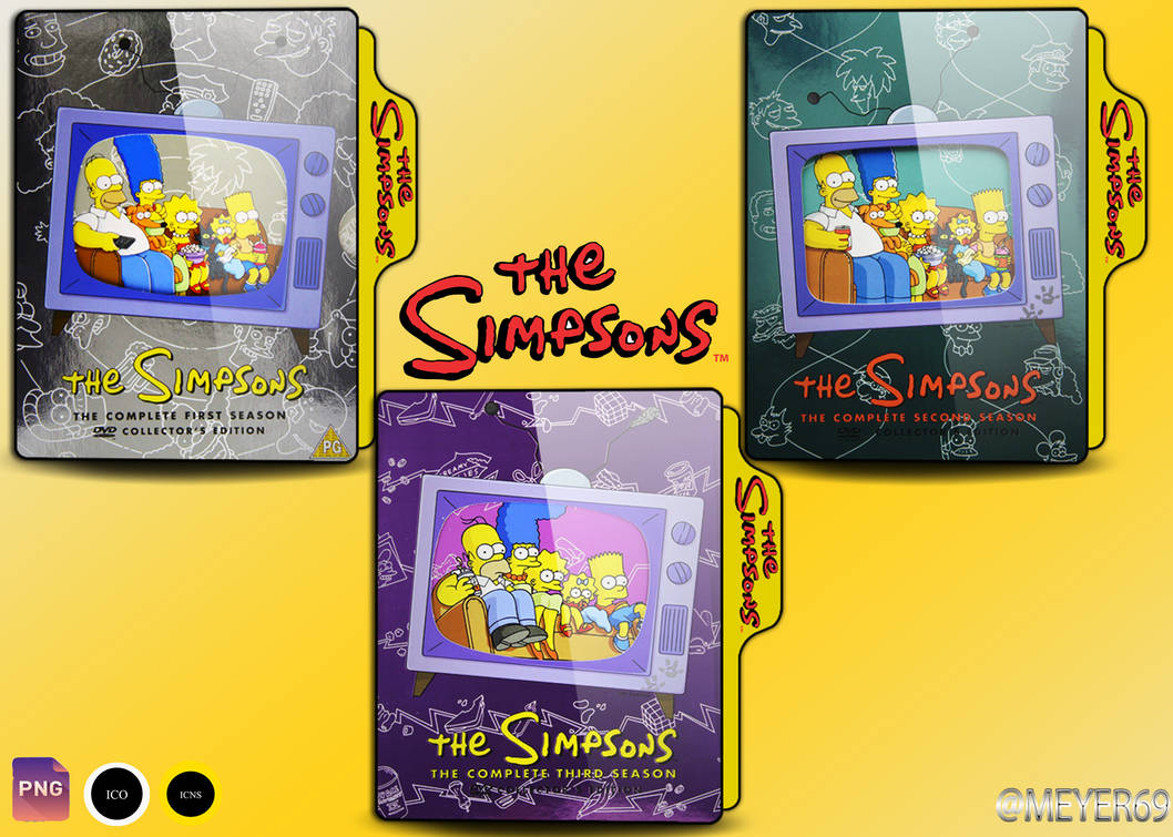 The Simpsons Seasons 1-3 Pack by Meyer69 on DeviantArt