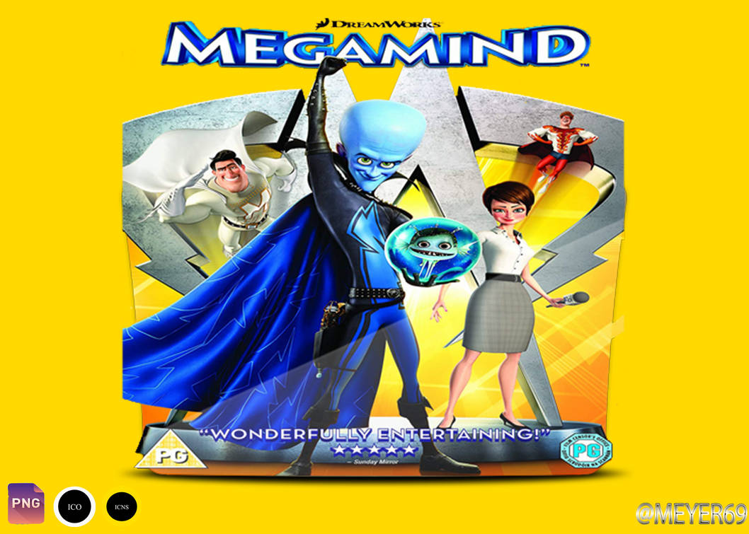 Megamind Folder Icon by Meyer69 on DeviantArt