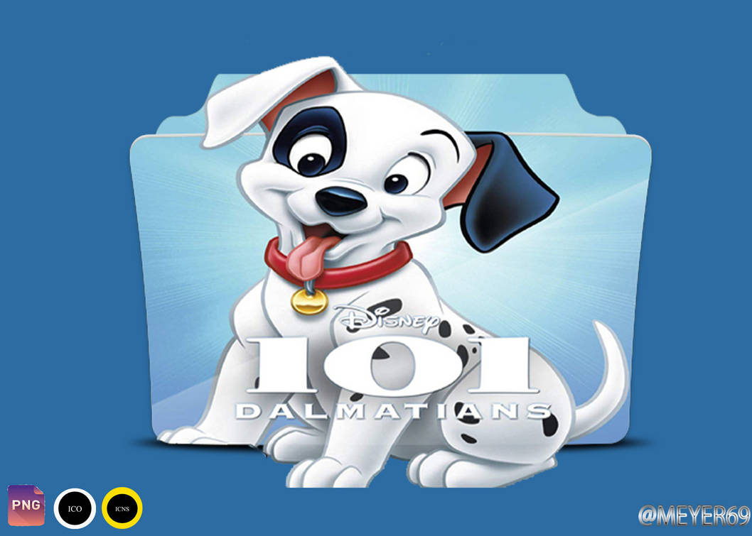 101 Dalmatians Folder Icon by Meyer69 on DeviantArt