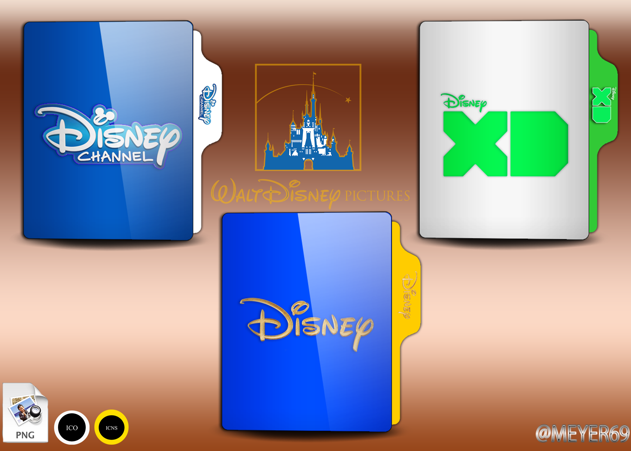 Disney Folders by Meyer69 on DeviantArt