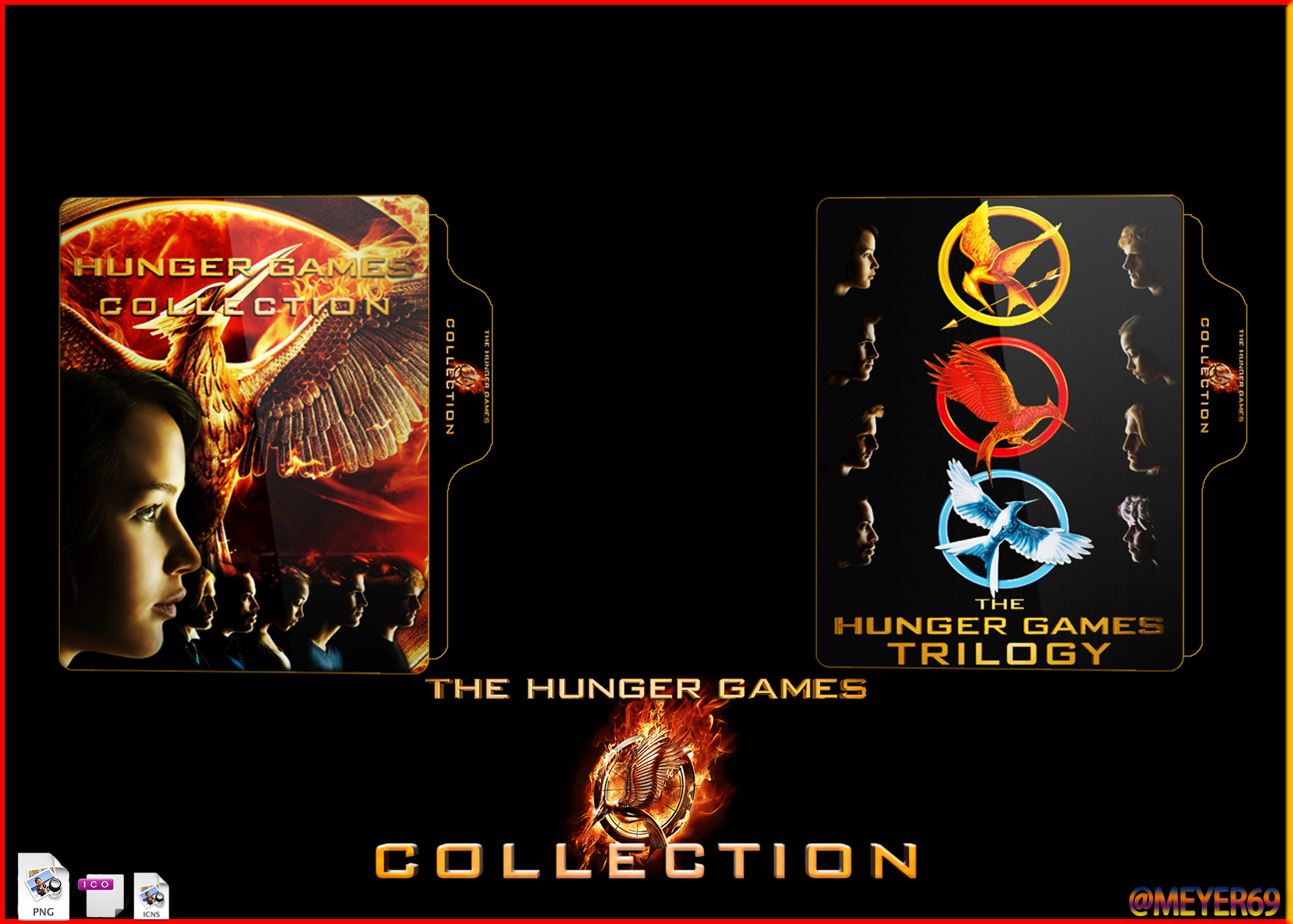 The Hunger Games Collection Folders by Meyer69 on DeviantArt