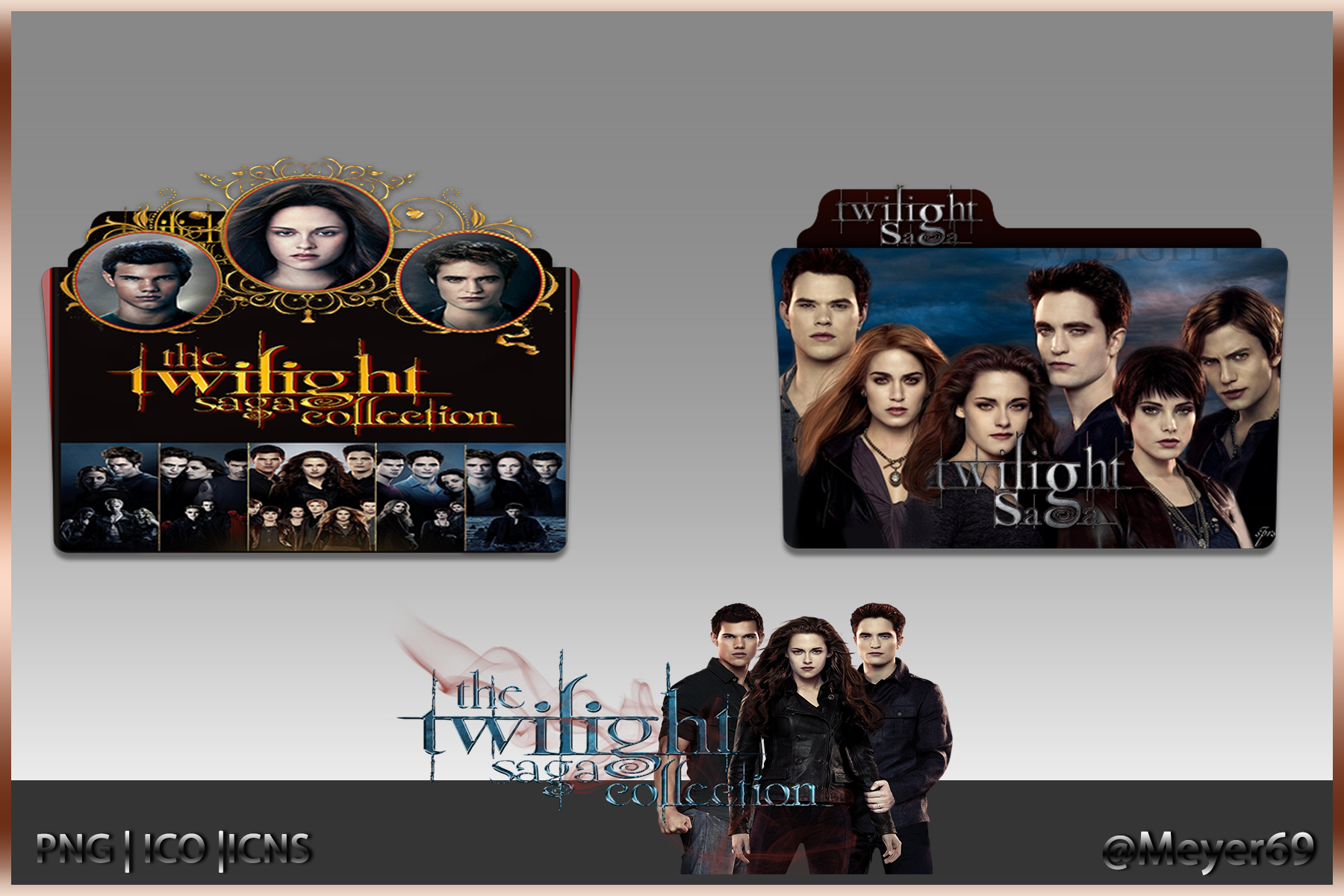 The Twilight Saga Collection Folder Icons by Meyer69 on DeviantArt