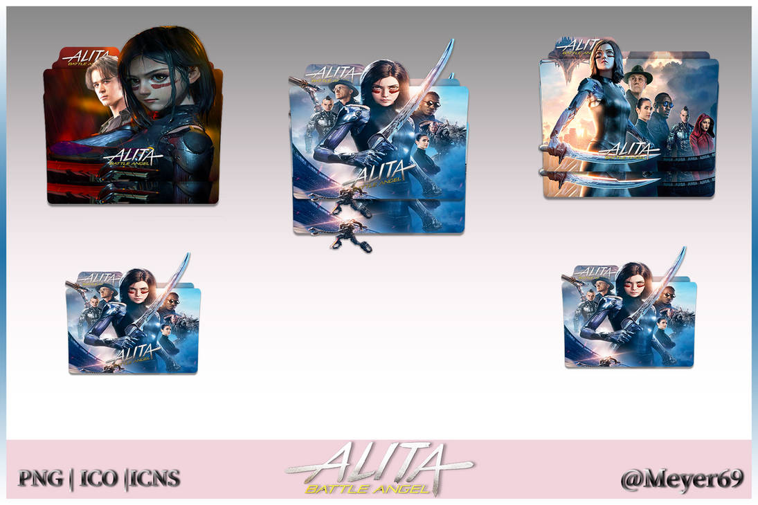 Alita-Battle Angel (2019) Foldericon Pack by Meyer69 on DeviantArt