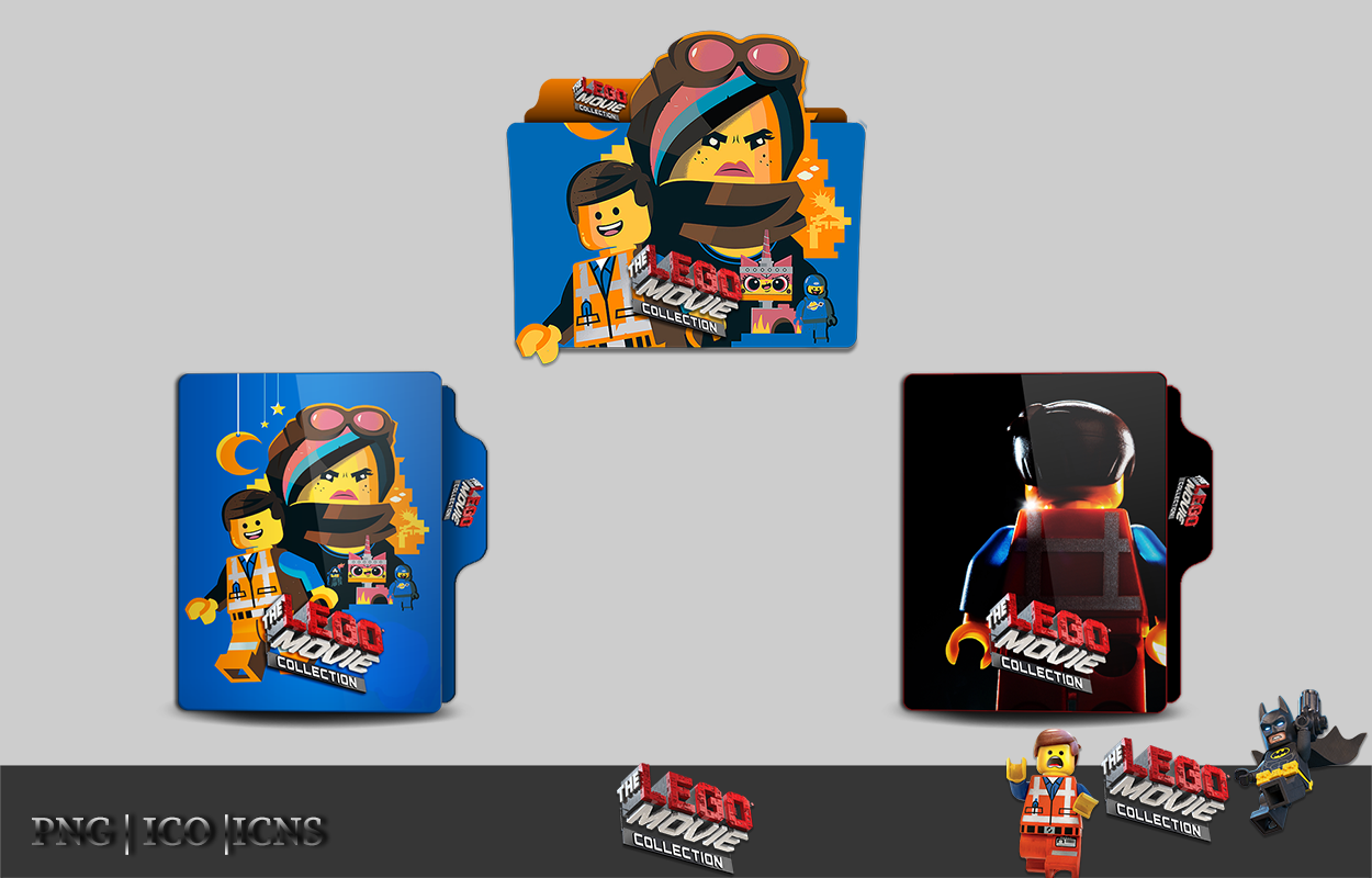 The Lego Movie Collection Folder icons by Meyer69 on DeviantArt