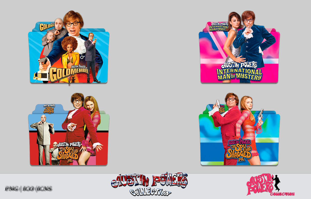Austin Powers Folder icon pack by Meyer69 on DeviantArt