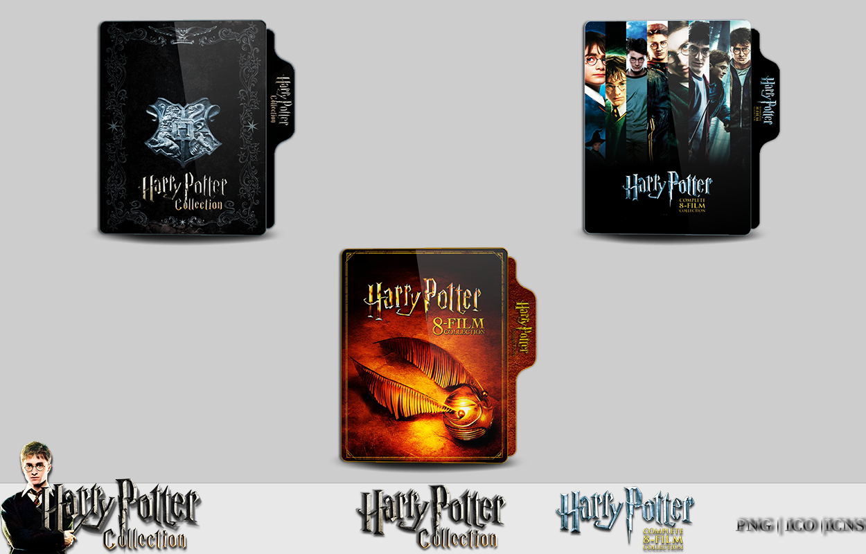 Harry Potter Collection Folder icons by Meyer69 on DeviantArt