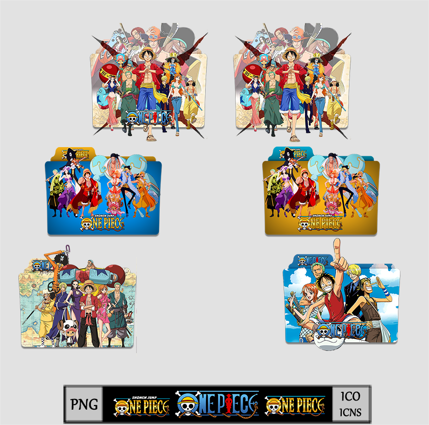 One Piece Folder icon pack by Meyer69 on DeviantArt