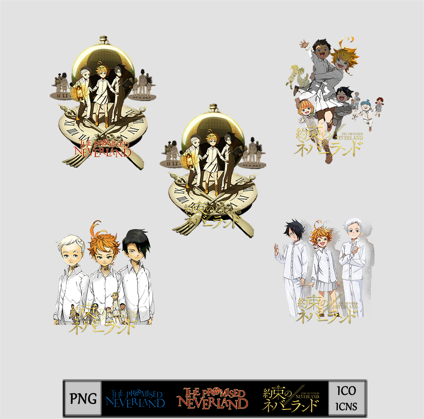 The Promised Neverland Icon Pack by Meyer69 on DeviantArt