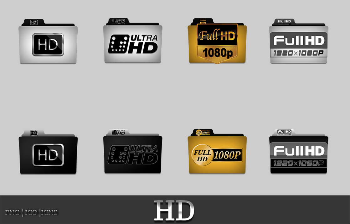 HD Folder icon pack by Meyer69 on DeviantArt