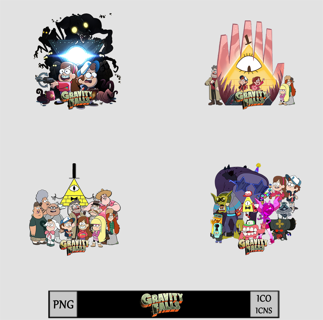 Gravity Falls icon pack by Meyer69 on DeviantArt