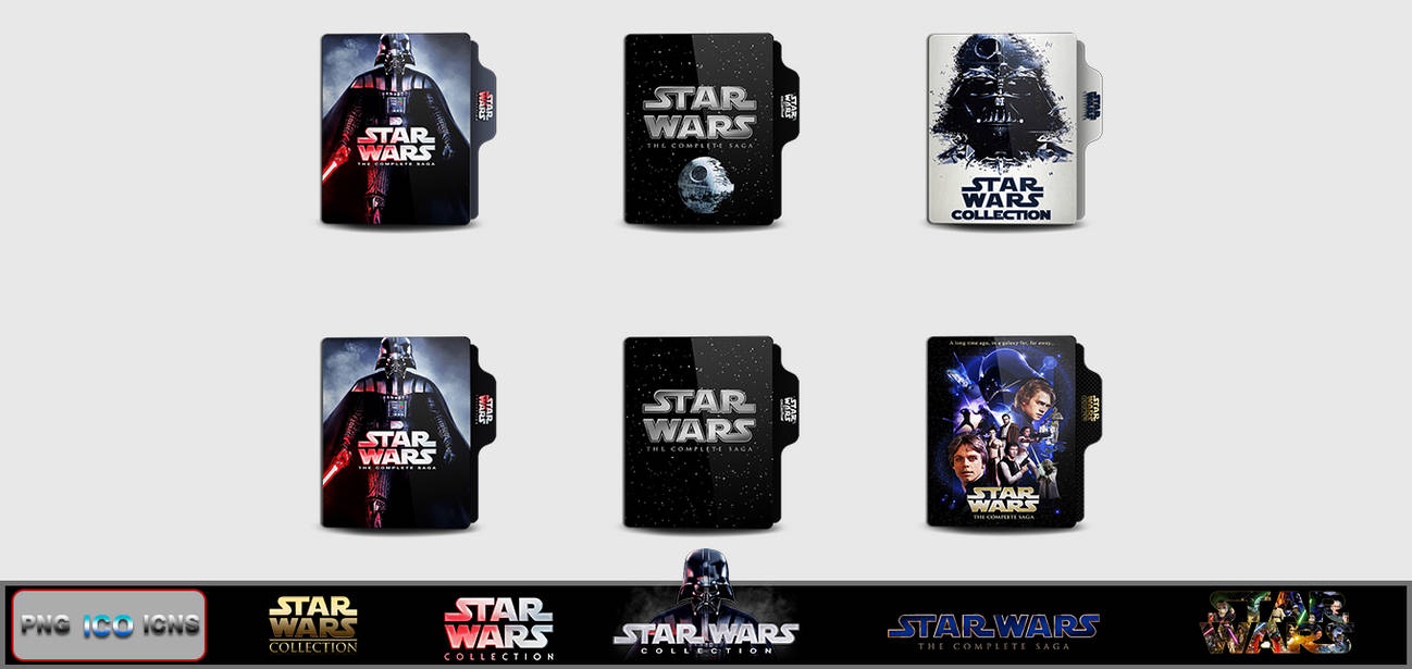 Star Wars the complete saga Folder icon pack by Meyer69 on DeviantArt