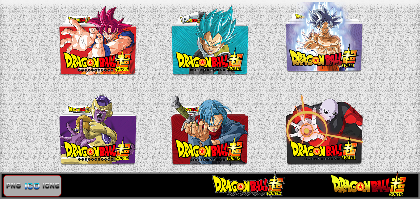 Dragon Ball Super Folder icon pack by Meyer69 on DeviantArt