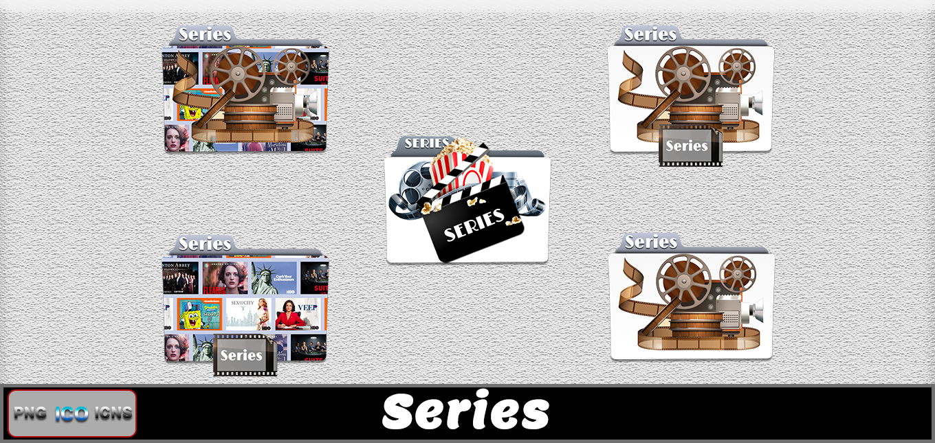Series Folder icon pack 2 by Meyer69 on DeviantArt