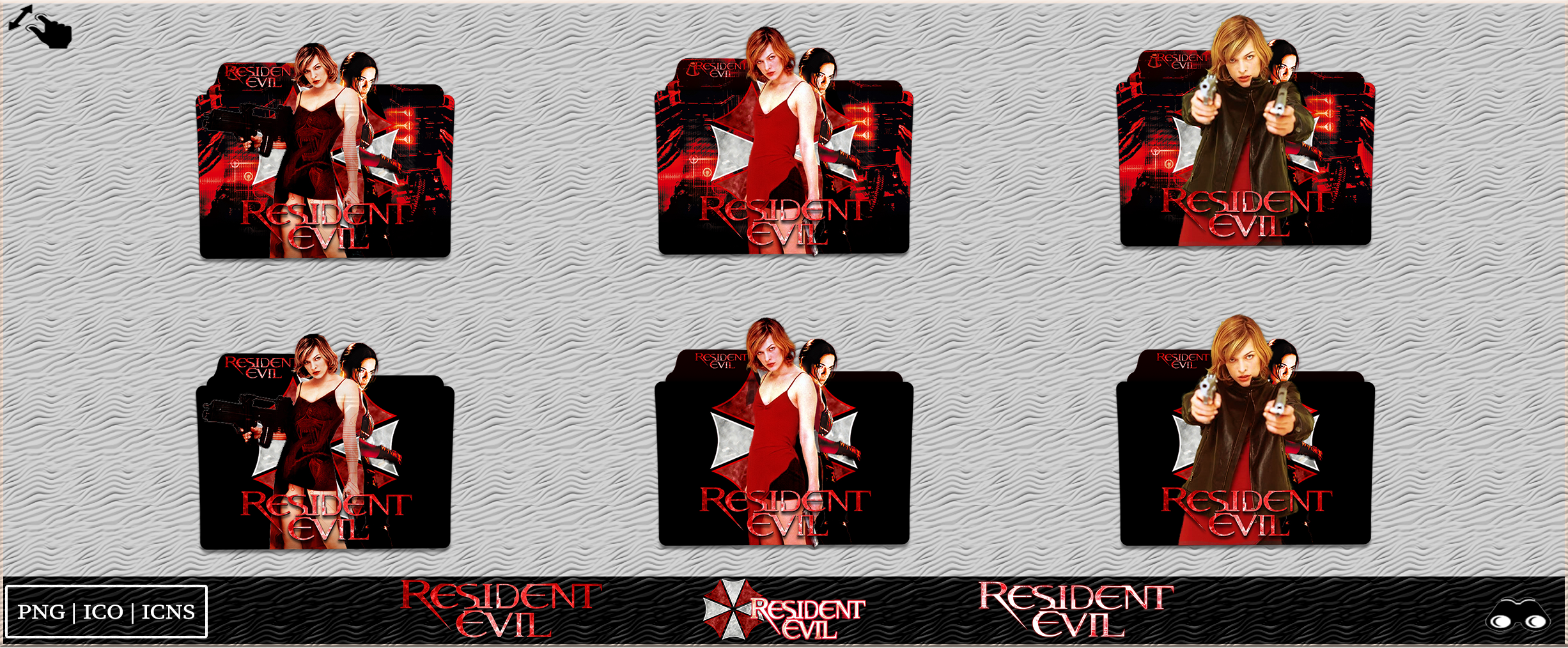 Resident Evil Folder icon pack by Meyer69 on DeviantArt