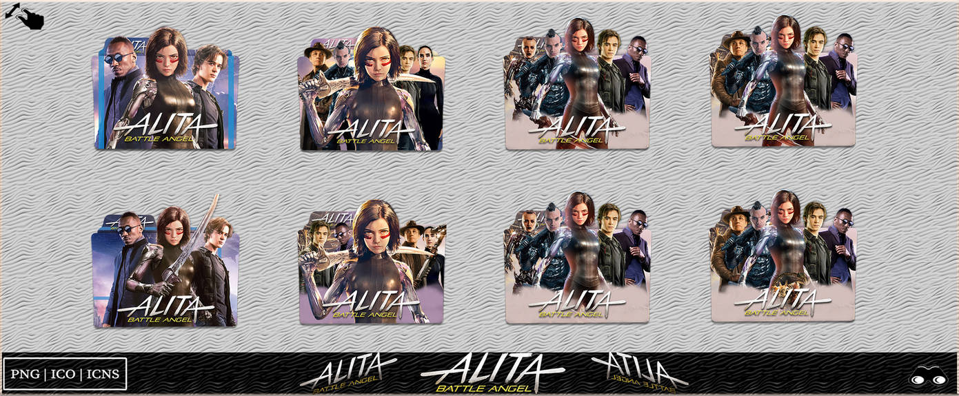 Alita Battle Angel Folder icon pack by Meyer69 on DeviantArt