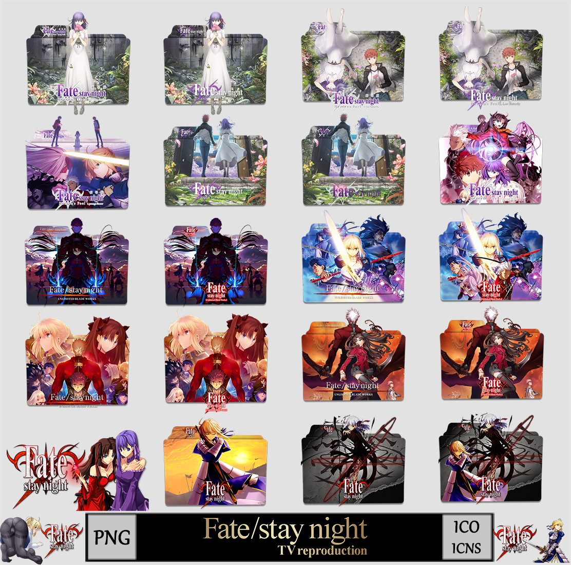 Fate Folder icon pack by Meyer69 on DeviantArt