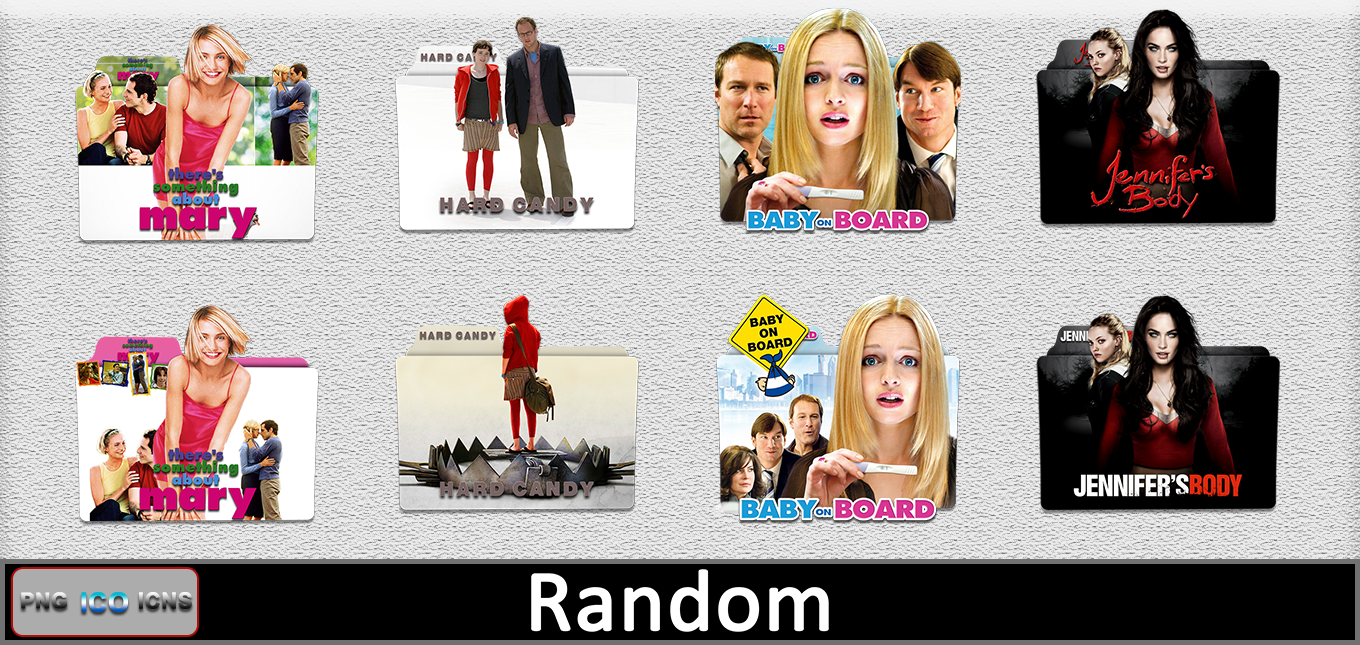 Radom Movies Folder icon pack by Meyer69 on DeviantArt